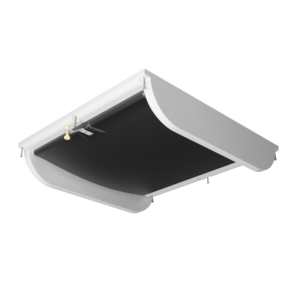 Ceiling Inlet 2000 Actuated Single Door Black PU Foam Door | Better Air ...